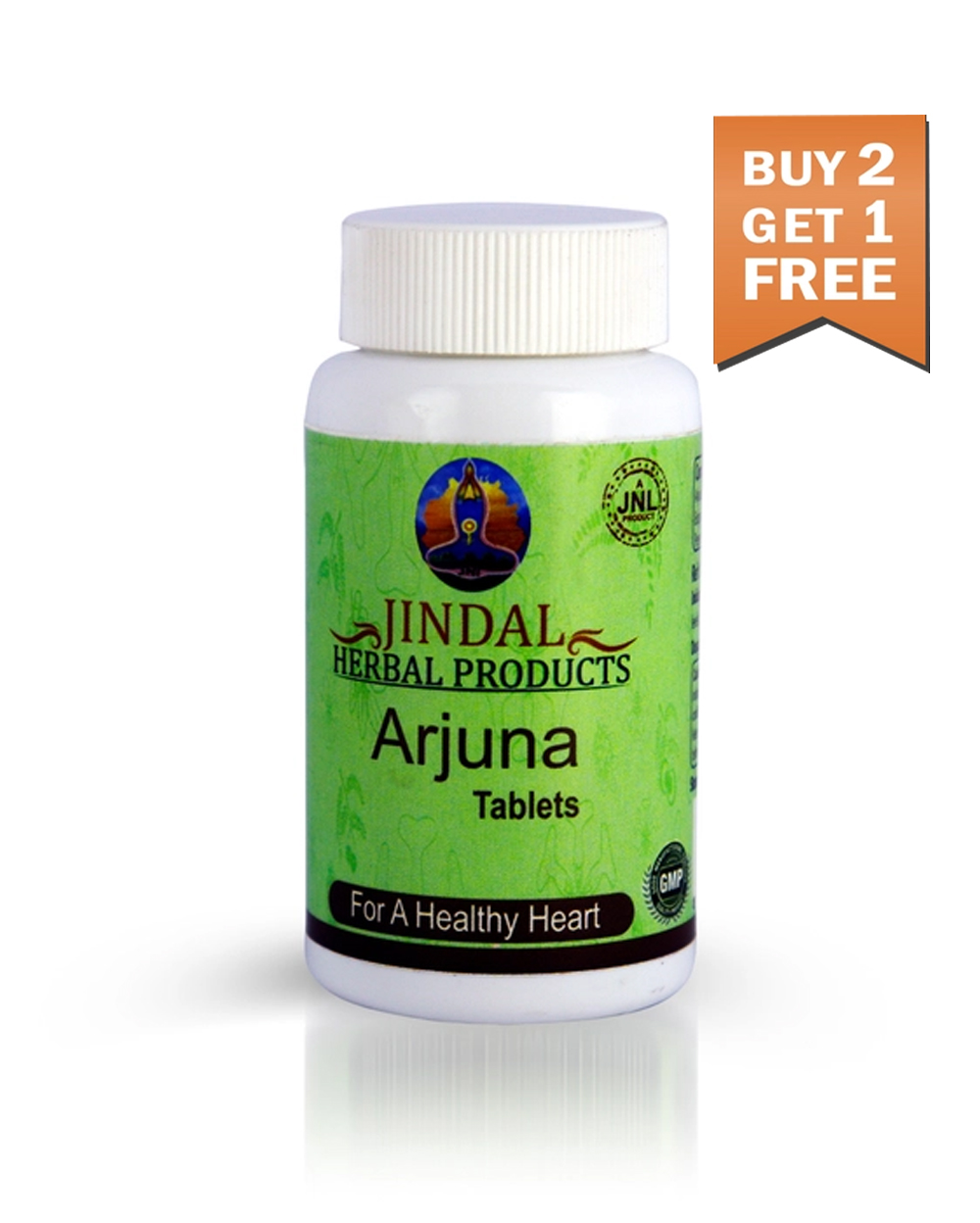Arjuna Tablet 60 Tablet Bottle - BUY 2 GET 1 FREE - Jindal Naturecare ...