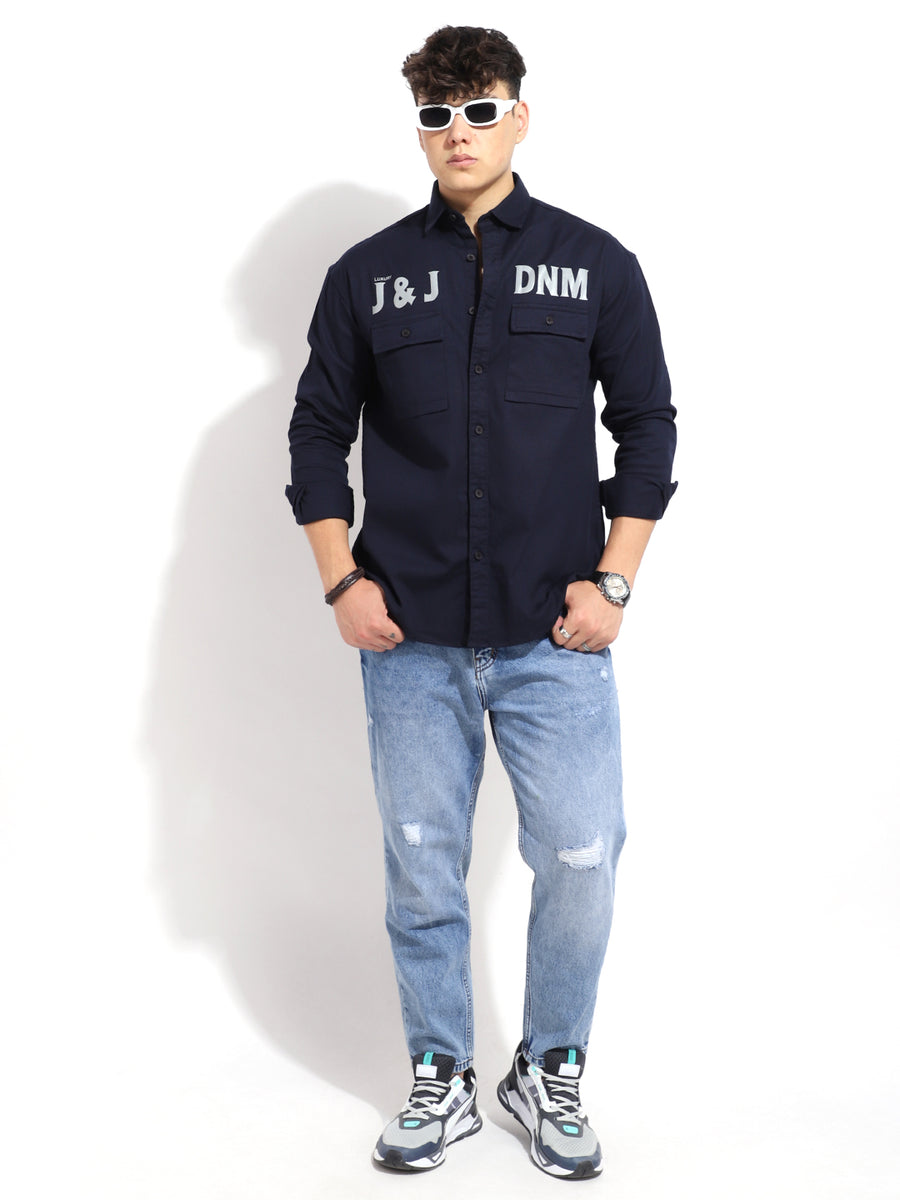 Timeless Tailored Navy Shirt - JIMMY LUXURY