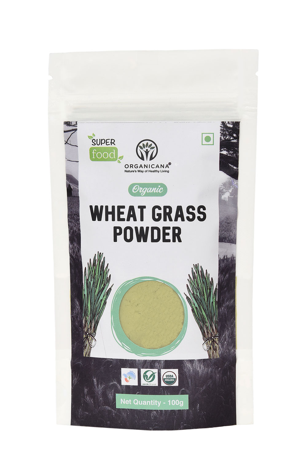 Wheatgrass Powder - ORGANICANA