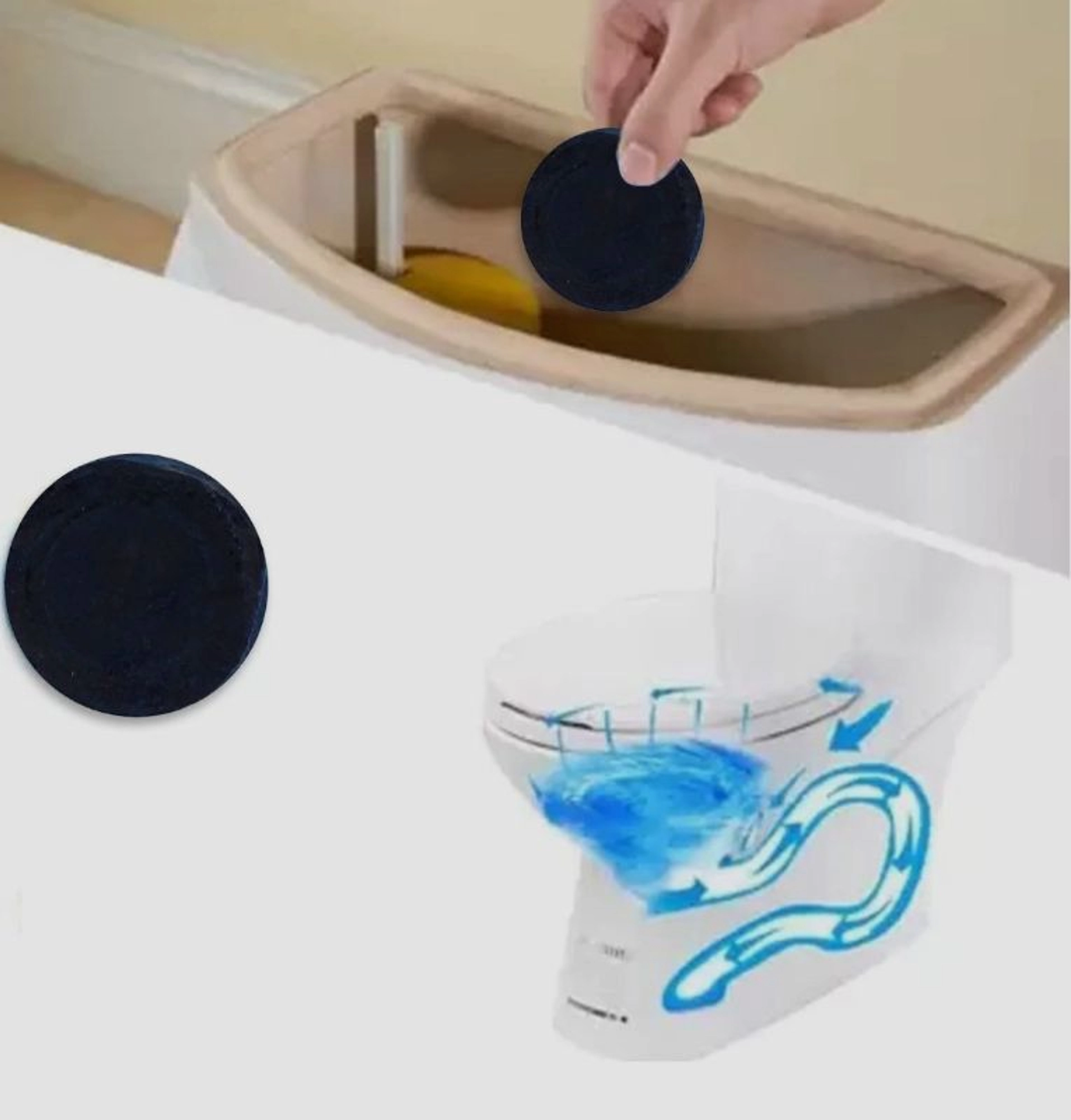 Toilet Flush Tank Cleaning Tablets - marsKart