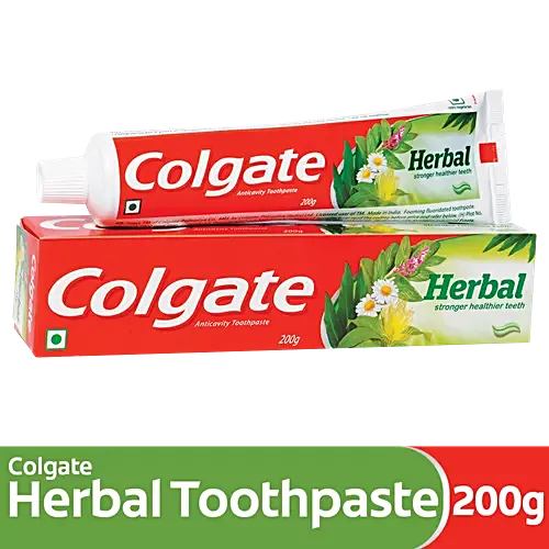 Colgate Herbal Anticavity Toothpaste, 200 g - Square Bazar