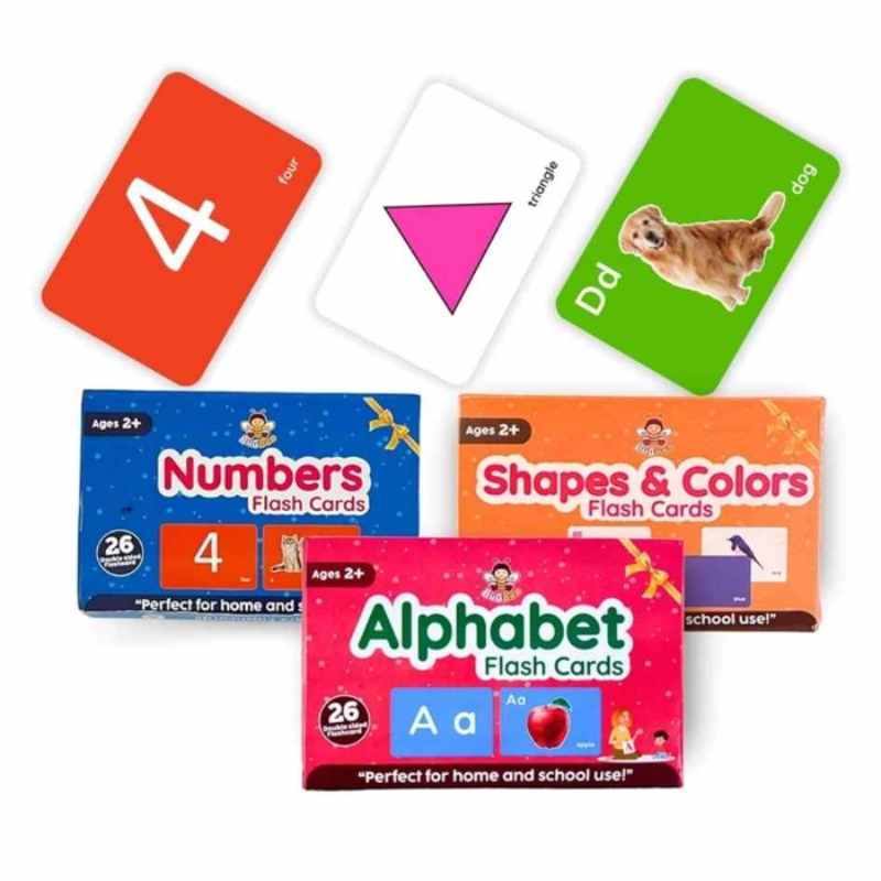 Flash cards for kids 2+ years | Number Flash cards | alphabet flash ...