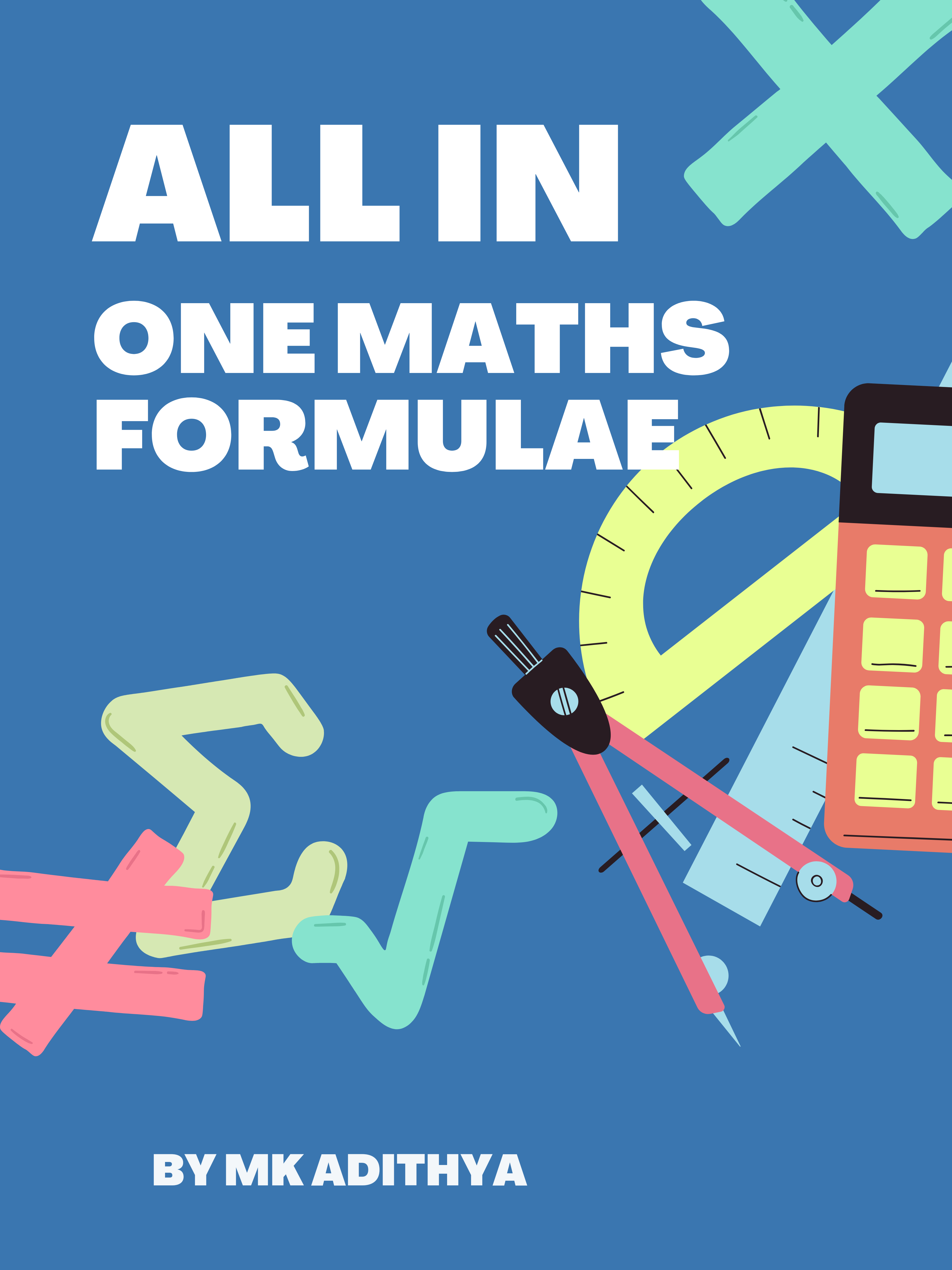 Ebook-ALL IN ONE MATHS FORMULAE BOOK - Book Bliss Bazaar