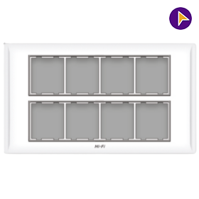 Hi-Fi s-wood 16(S) module plate (white/ivory) - Sri Kalahastiswara ...