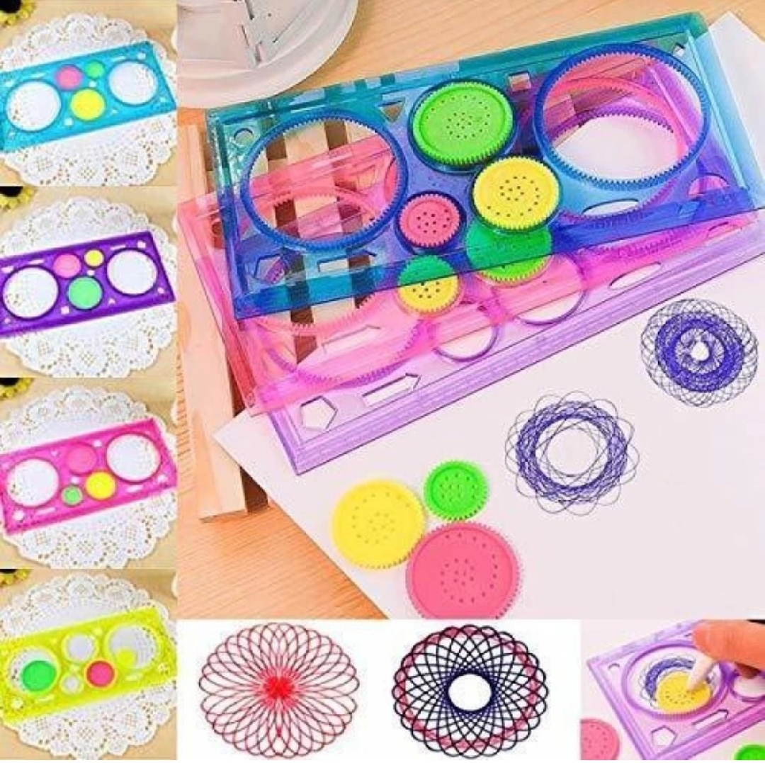 Spirograph Geometric Ruler Drafting Tools Stationery for Students ...