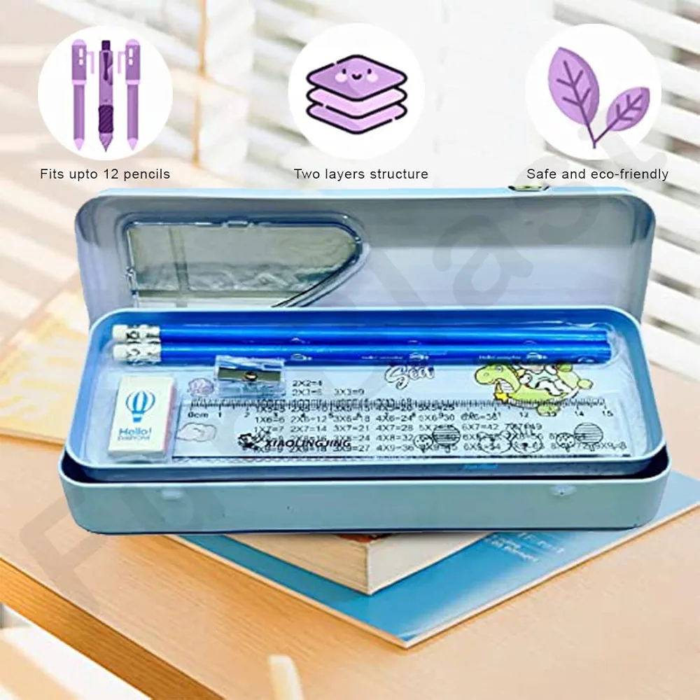 Metal Pencil Box Set - SVB99 Store