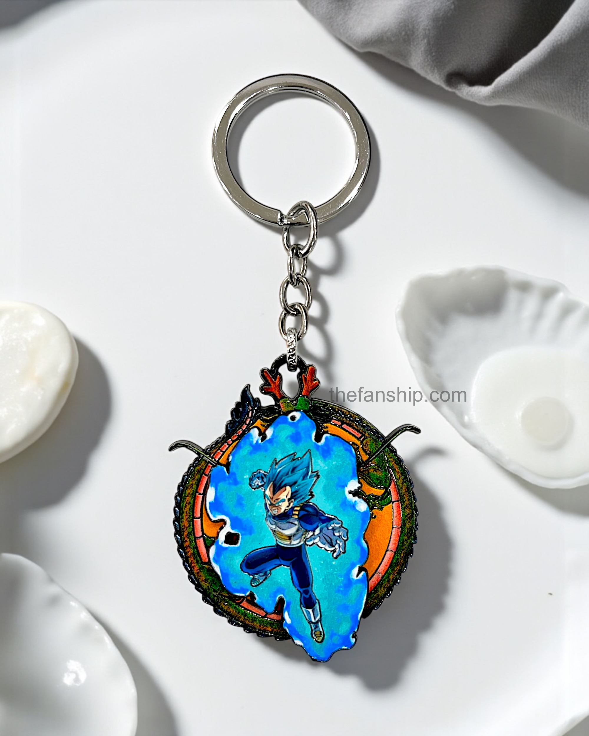 Vegeta Spinner Metal Keychain - FANSHIP