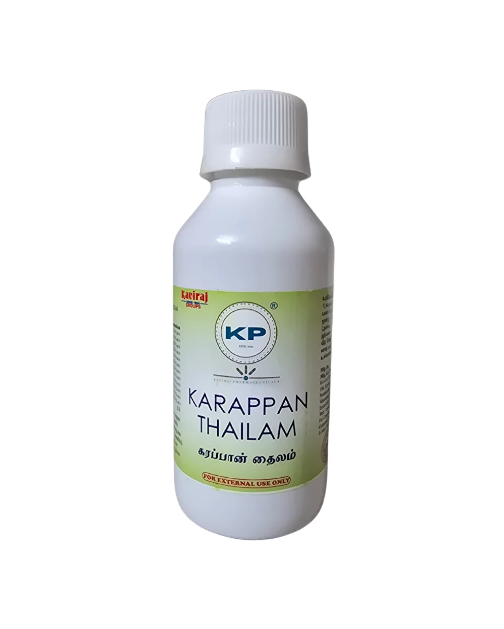 Karappan thailam (100 ml) - ATM Siddha Ayush Store