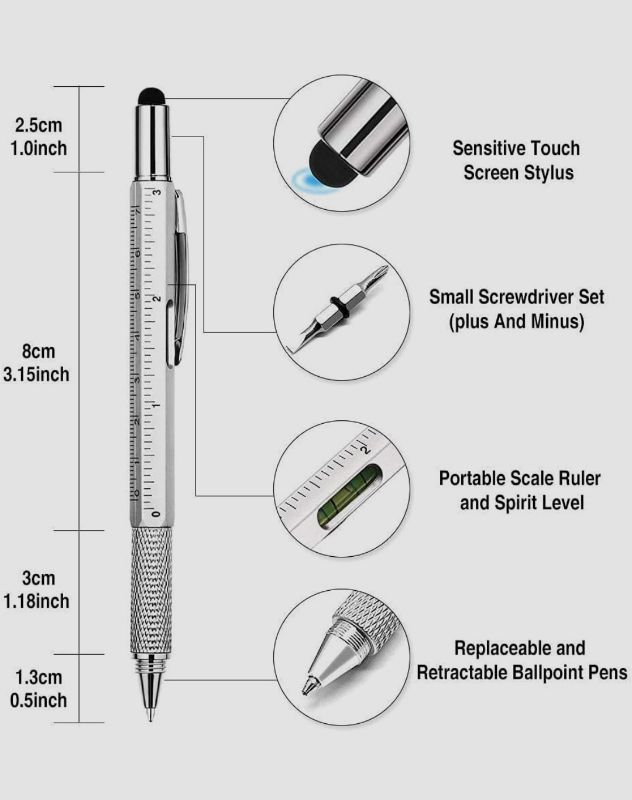 Buy 7 In 1 Multifunction Pen online from SL SHOPPING
