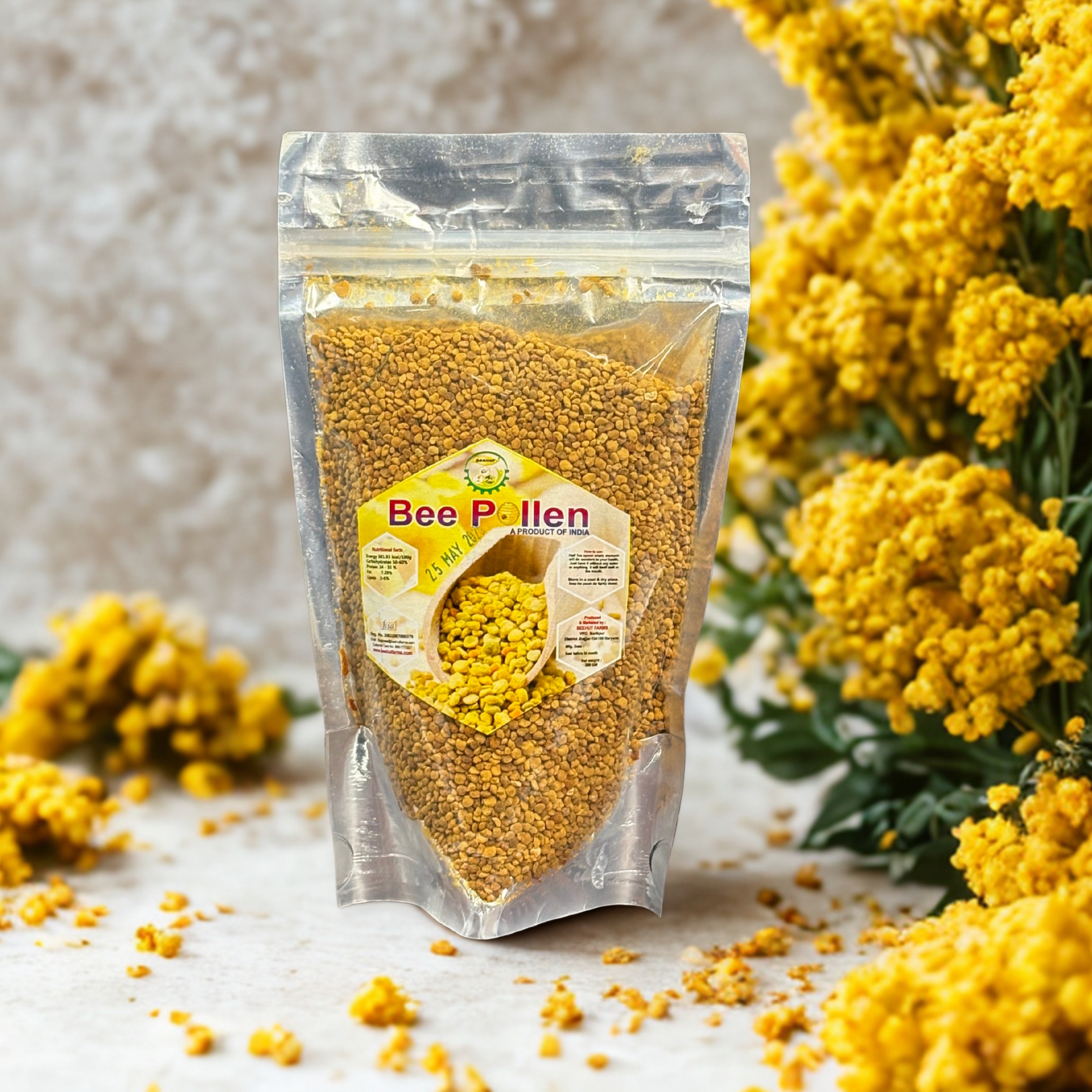 High Quality Organic Bee Pollen - Buy Online at Shudh Farm
