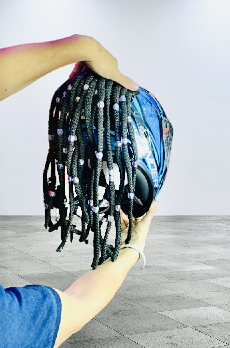 Dread locks predator hair for helmet - BikeyWear-Riding Gears