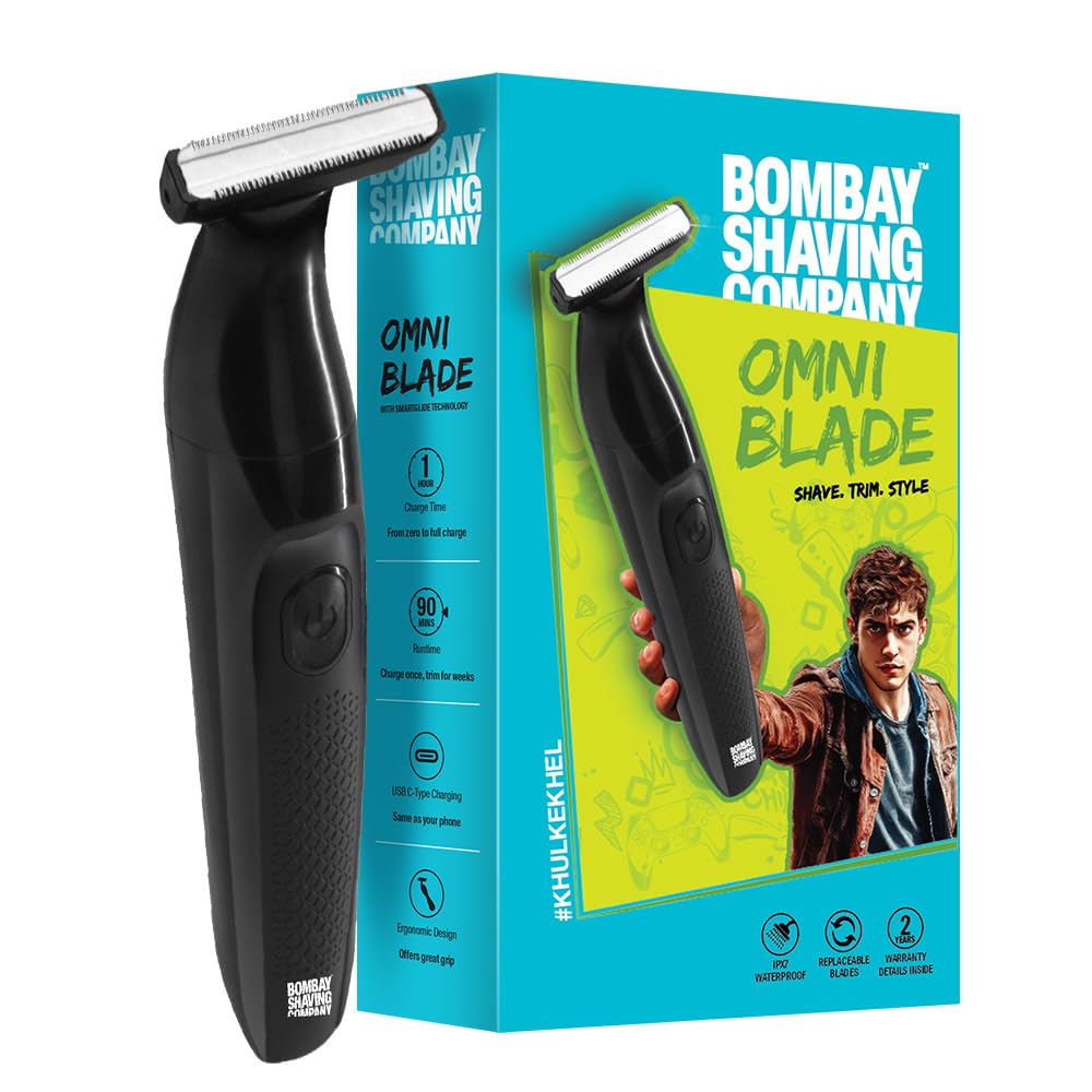 OmniBlade 3-in-1 Beard & Body Trimmer For Men
