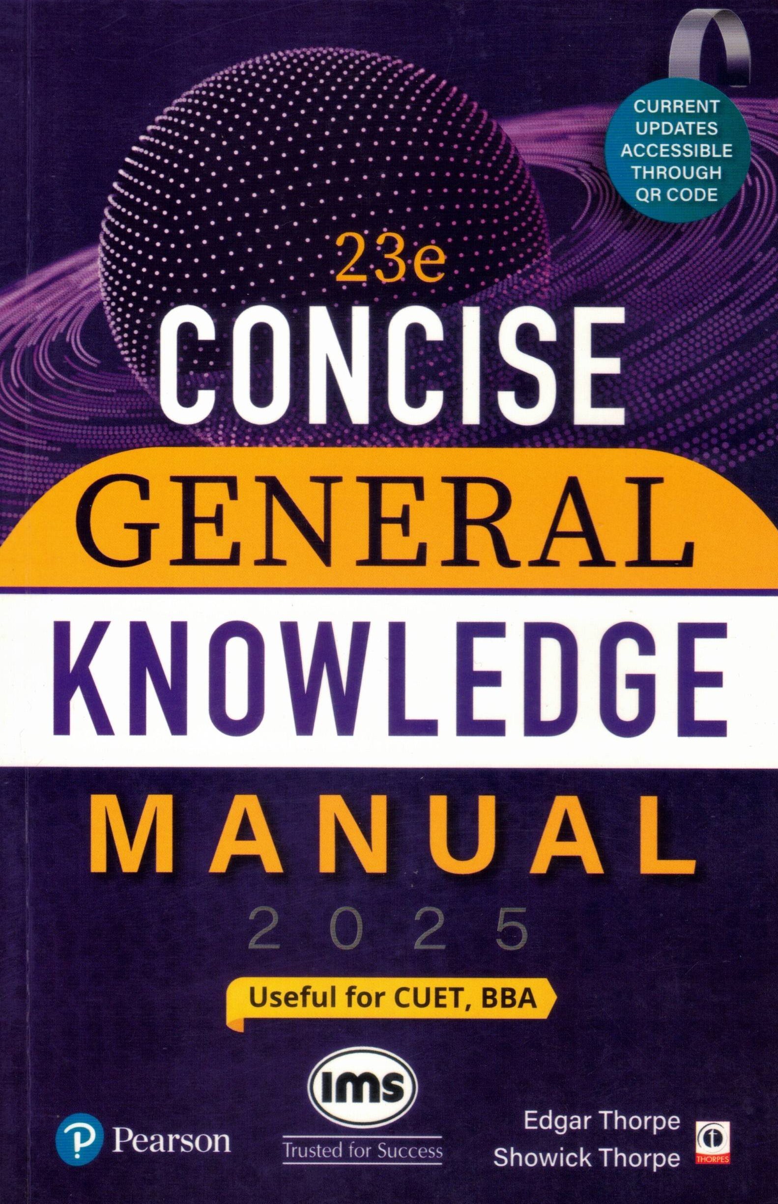 Concise General Knowledge Manual 2025
