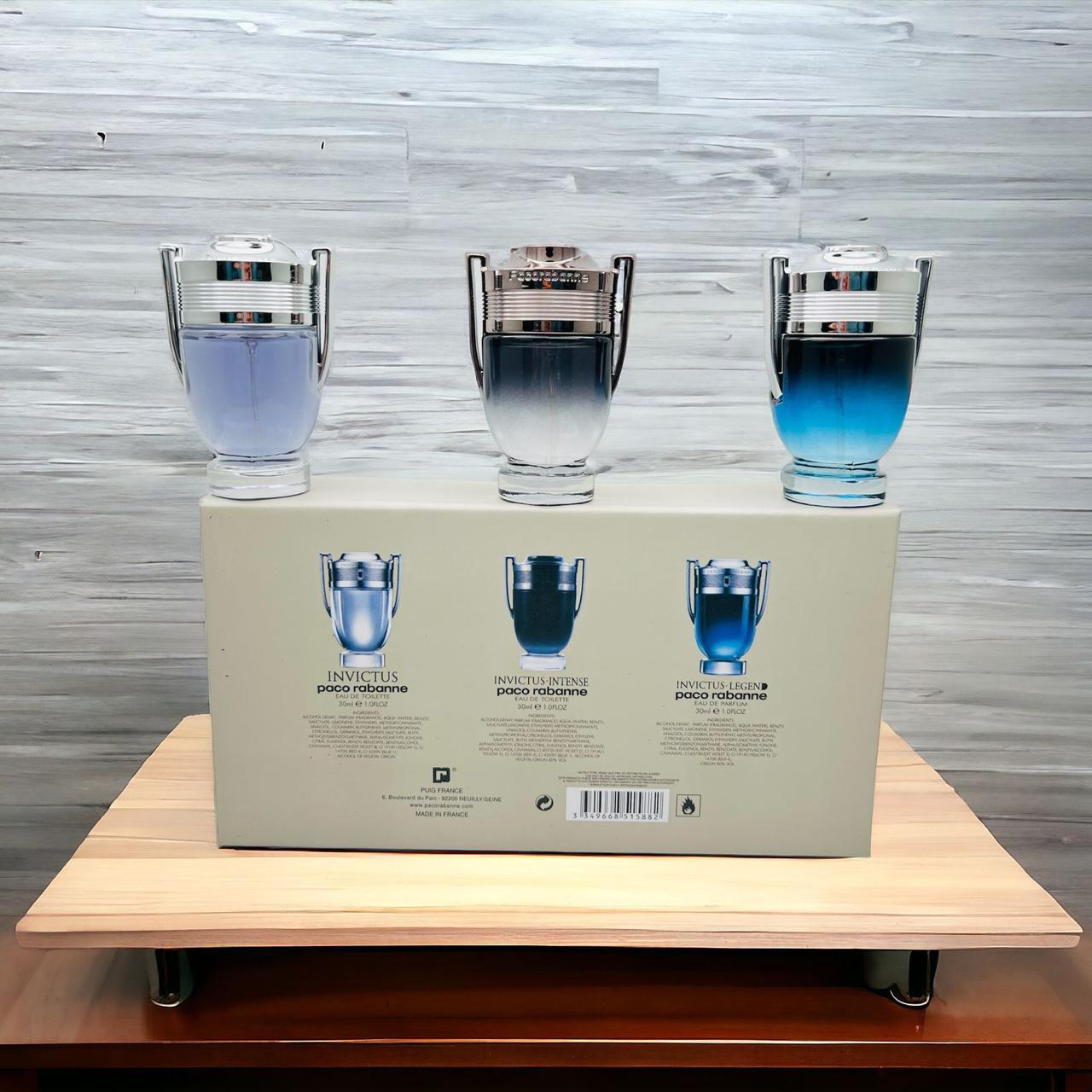 Paco Rabanne Invictus 3 Set Combo - Brand Lounge