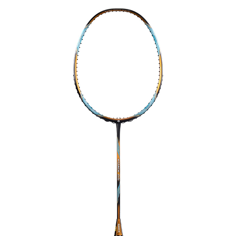 Apacs Attack 66 Badminton Racquet - (Gold) - Warrior Sports (India)