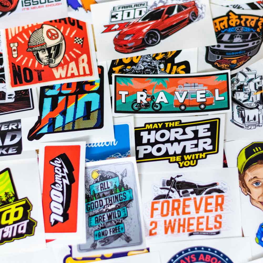 Stickers - 100kmph