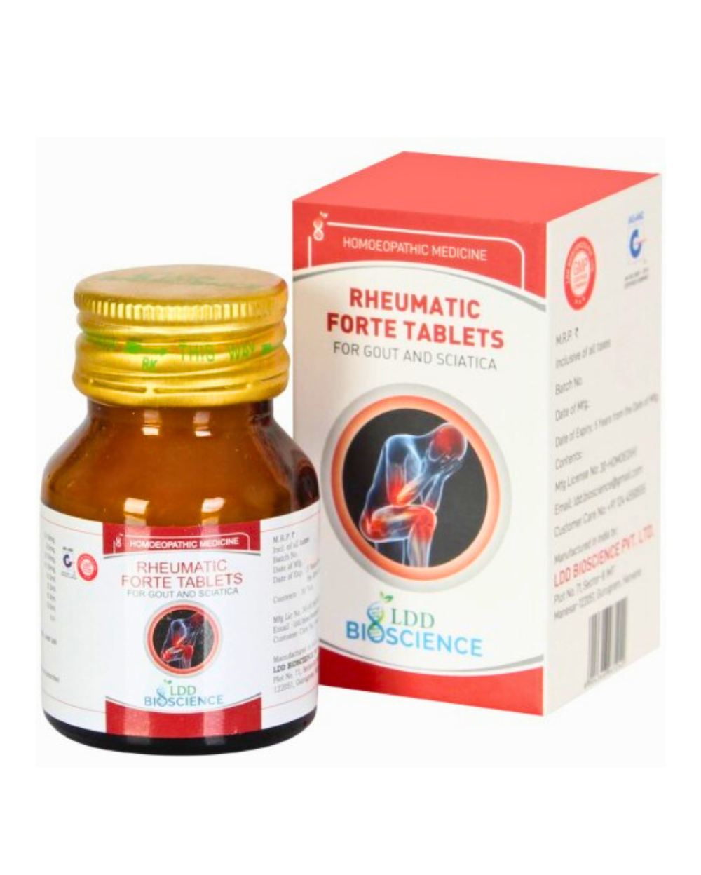 Buy LDD Bioscience Rheumatic Forte Tablet for Joint Pain Relief ...