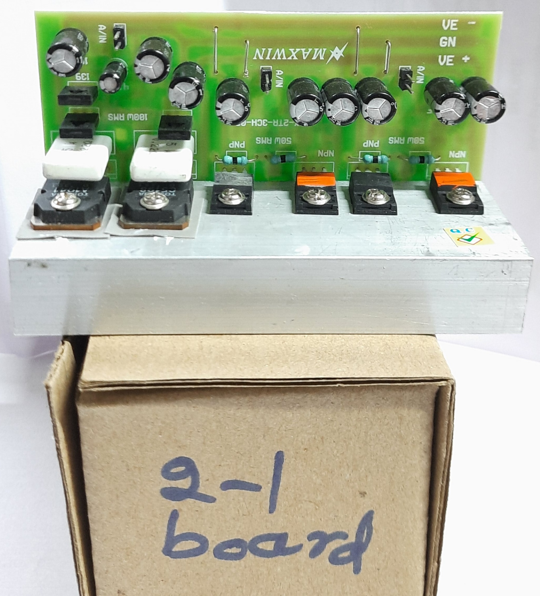 MAXWIN 2.1 AMP BOARD - Yokesh Electronics