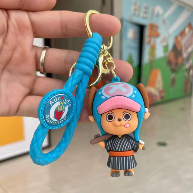 One Piece Anime Silicone Keychain - Manga Store