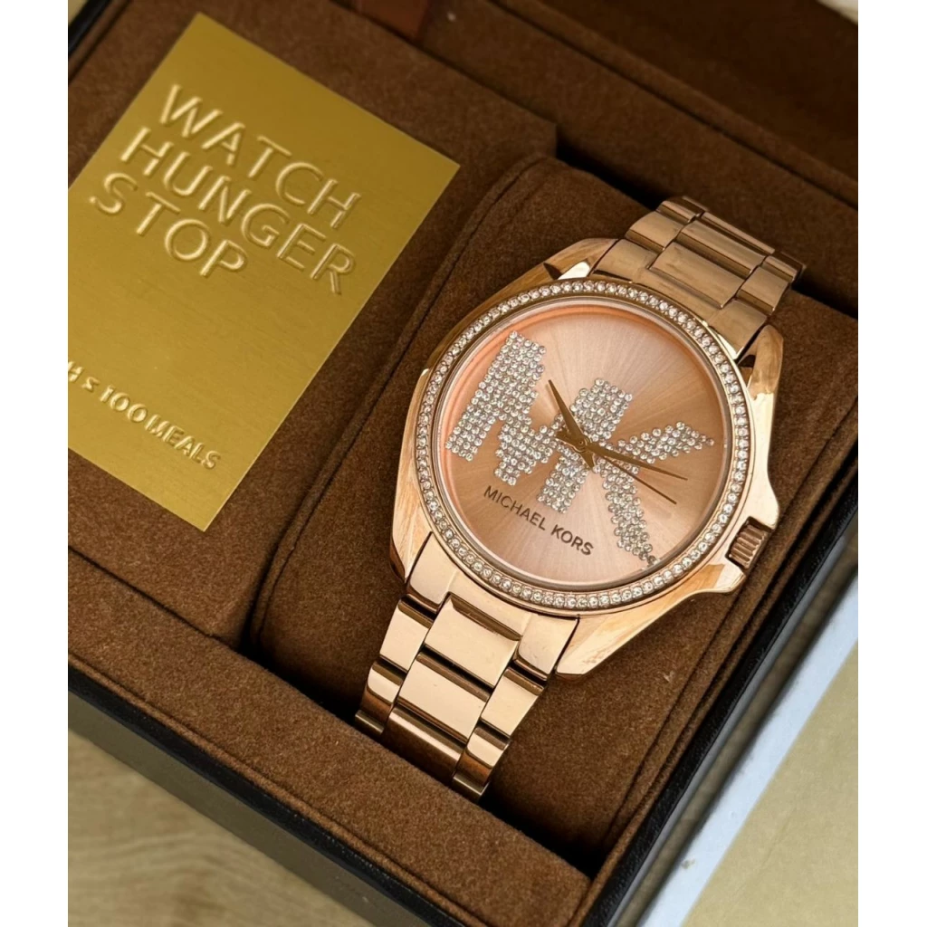 Michael Kors Model Rose Gold Women Watch - Brand Lounge