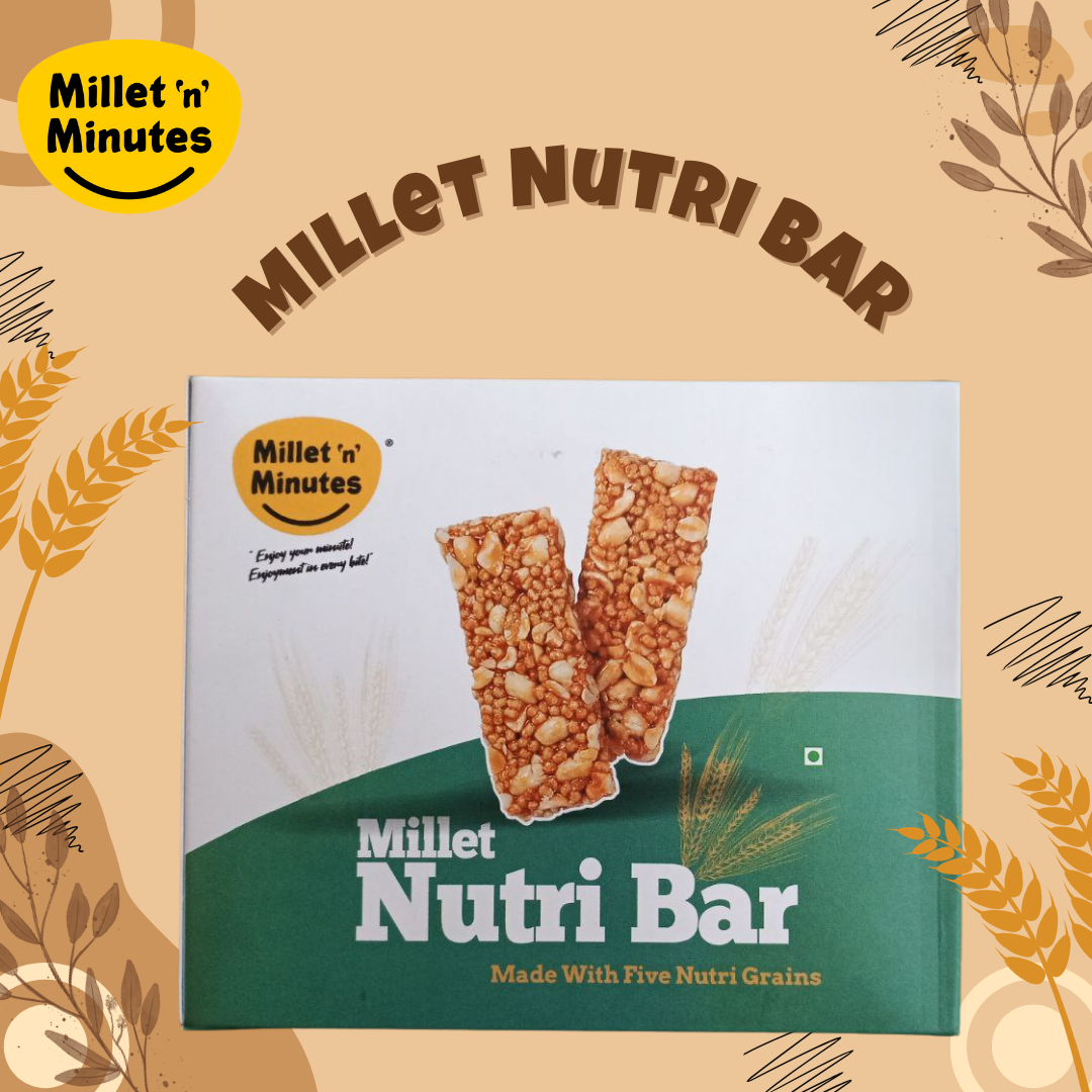 Millet Nutri Bar - Millet 'N' Minutes