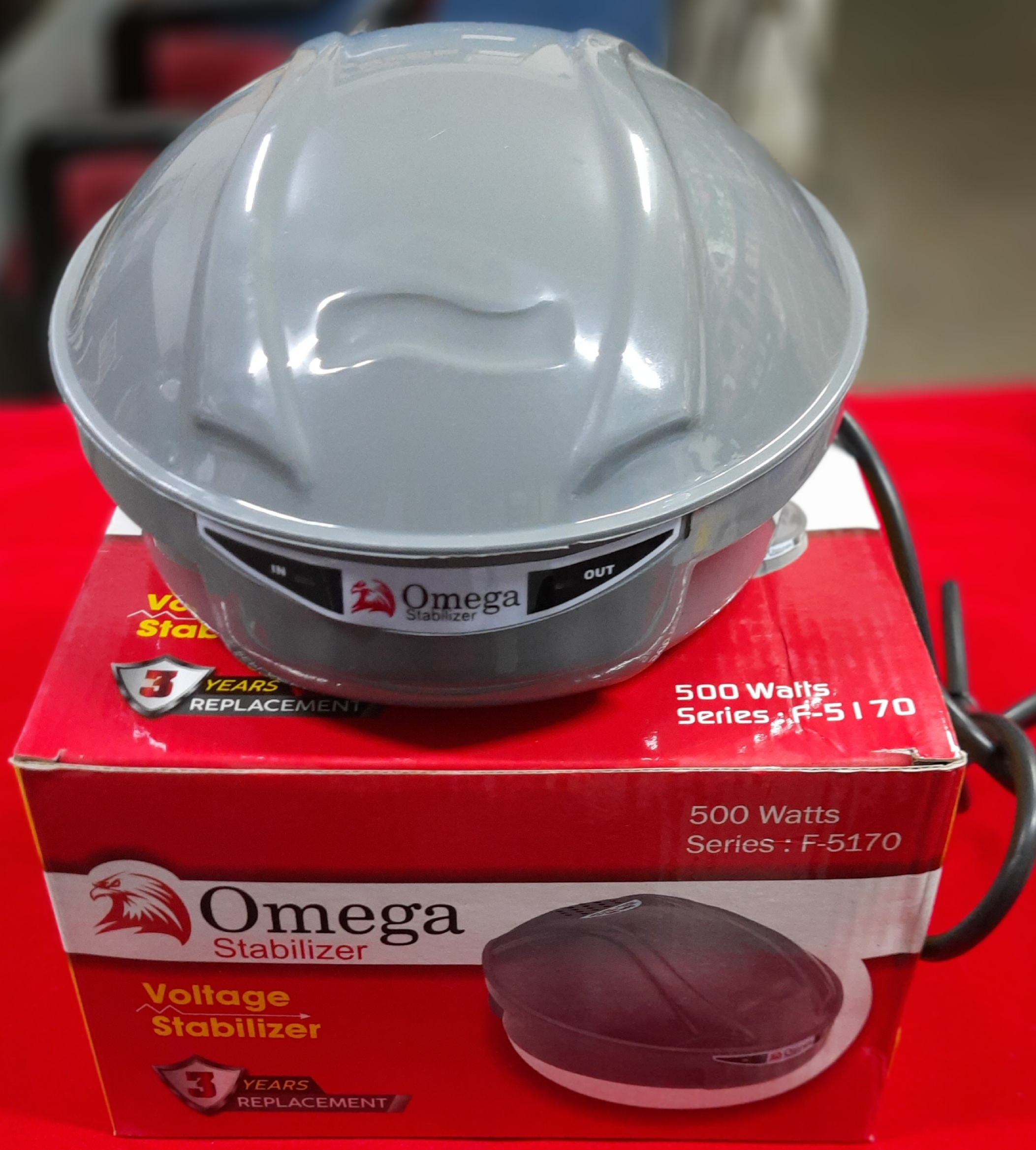 OMEGA STABILIZER (500W) SERIES F-5170 - Yokesh Electronics