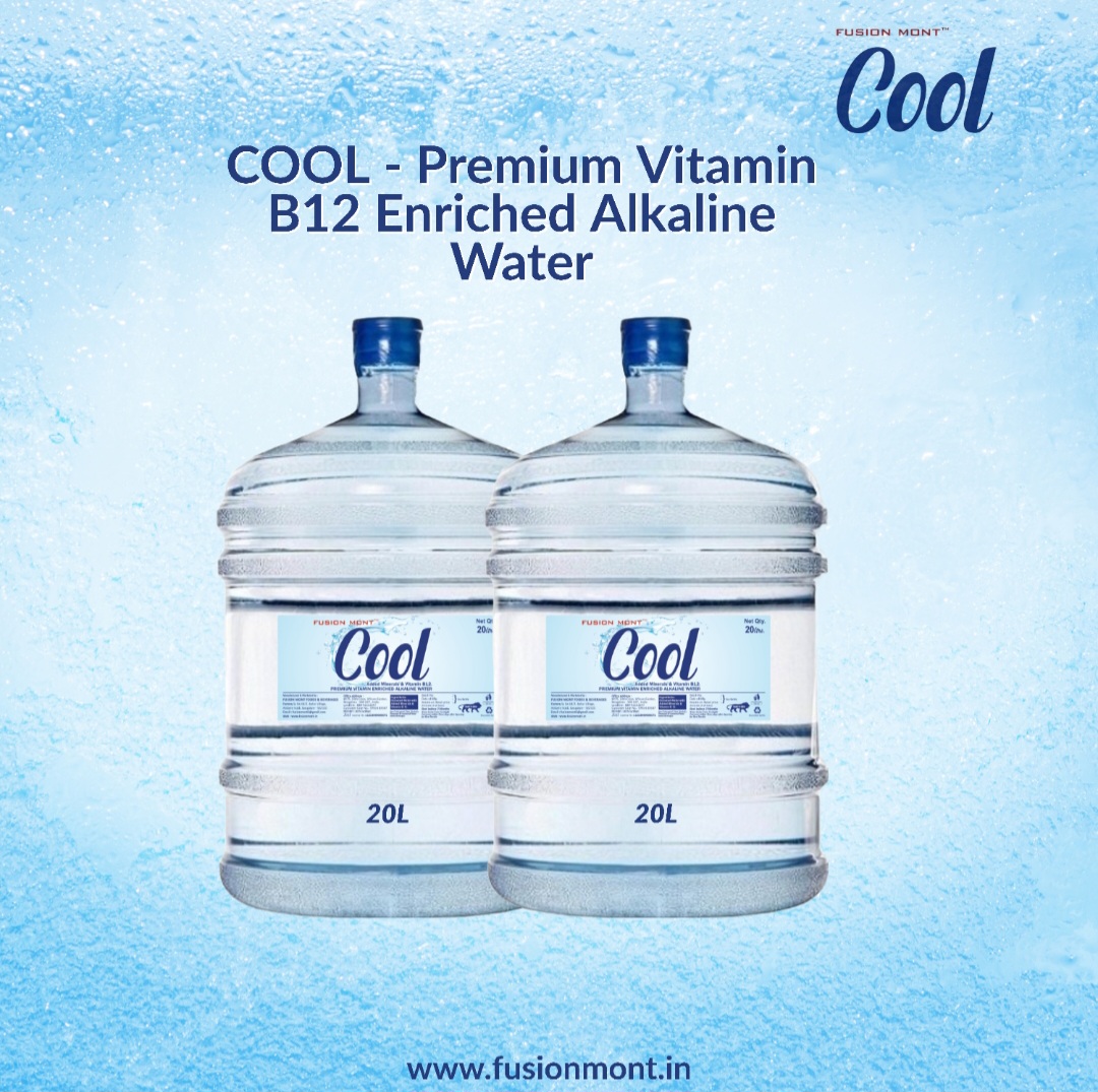 Cool Alkaline Water 20L Cans - Cool by Fusion Mont