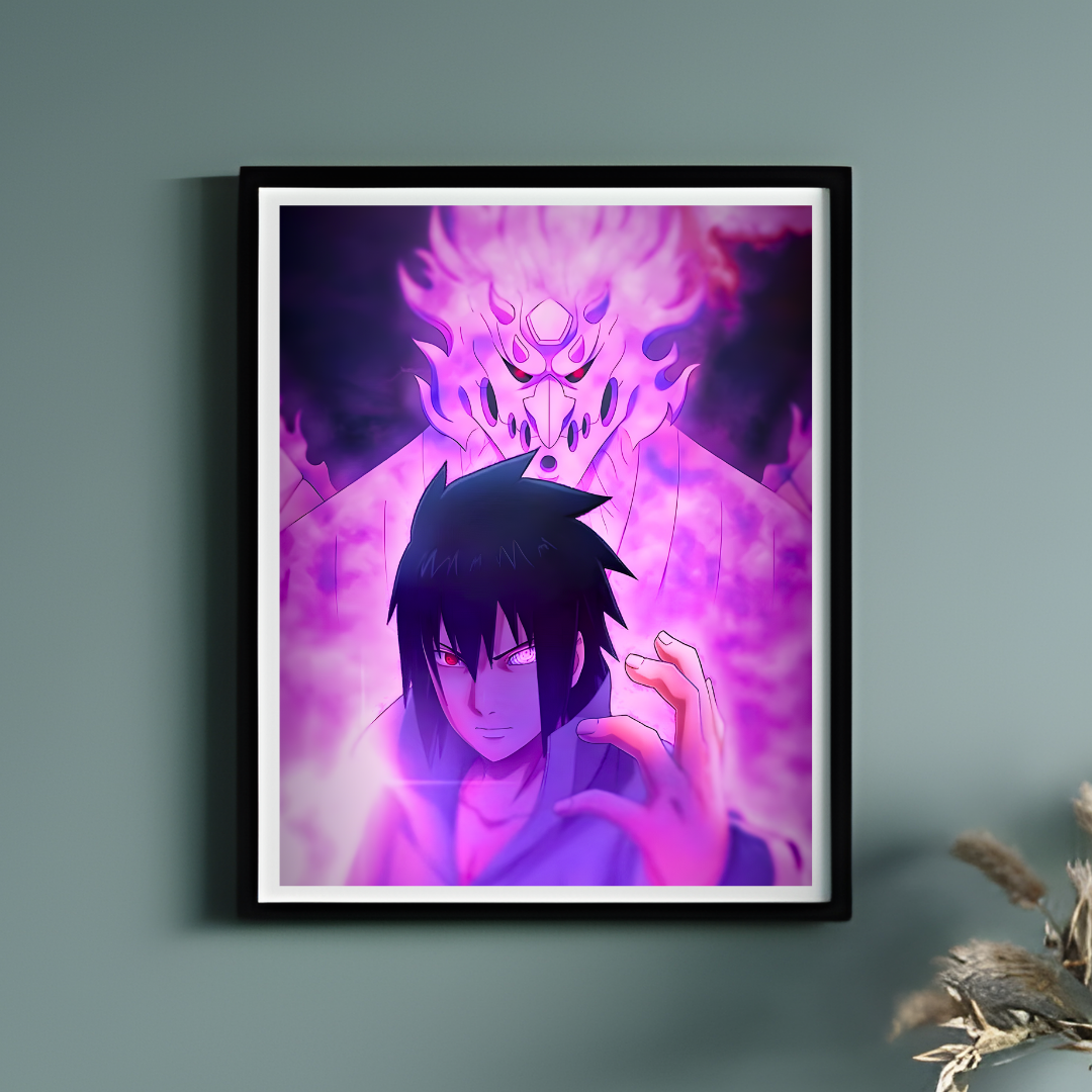 Sasuke Susano Framed Posters | Anime Frames (Black Robust Framed, A4/A3 ...
