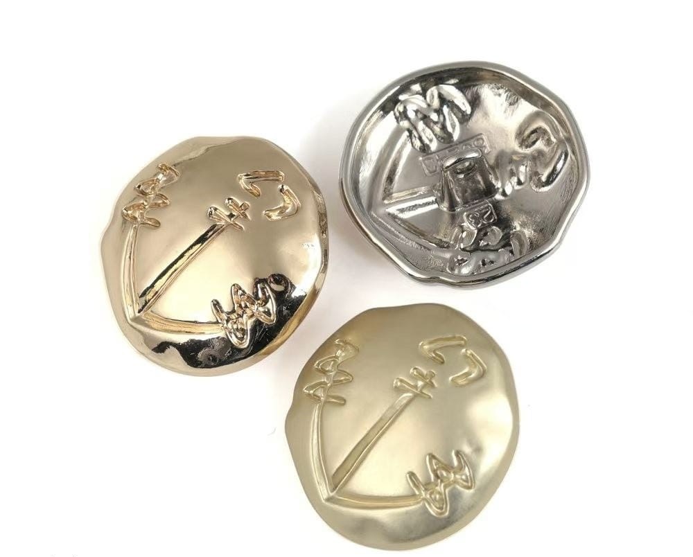 Metal Western Buttons Per piece - GLOBAL LACE HOUSE