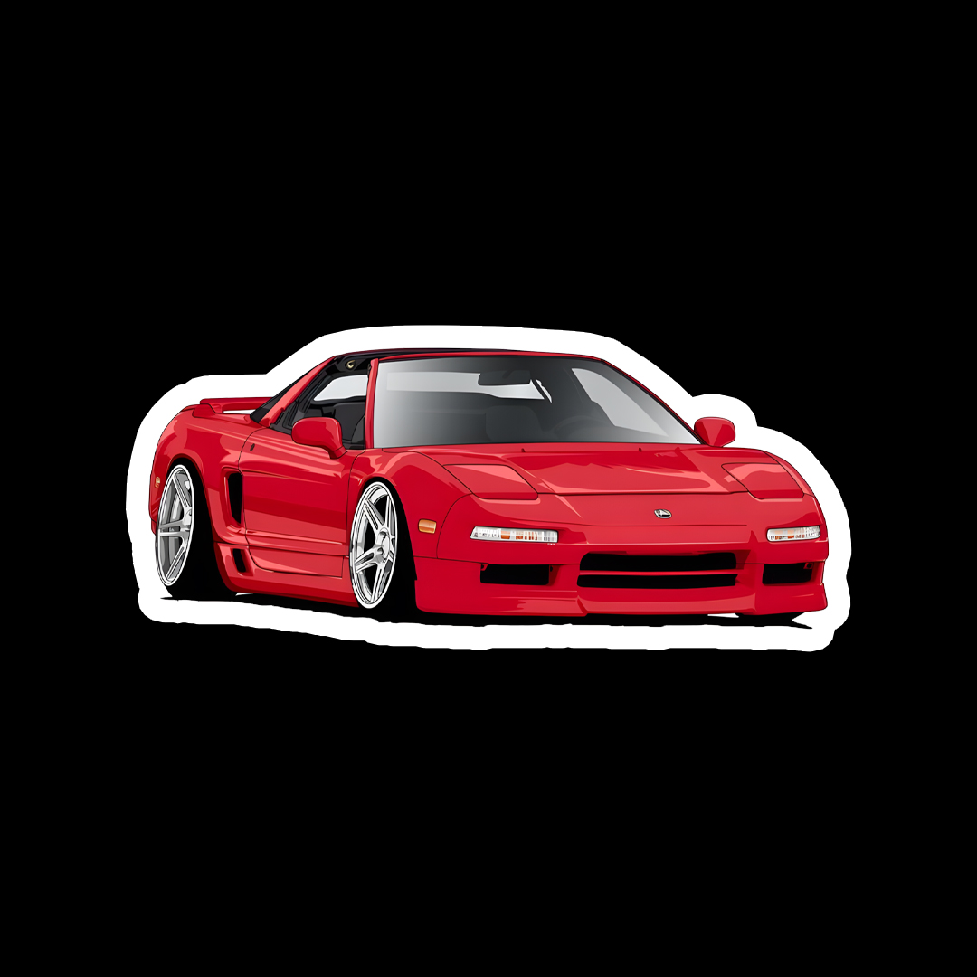 Honda Acura Nsx (Sticker) - Anime Poster India