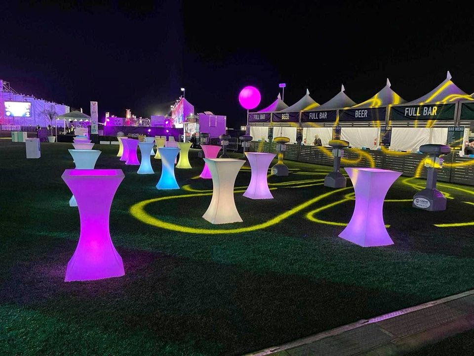 LED Cocktail Tables