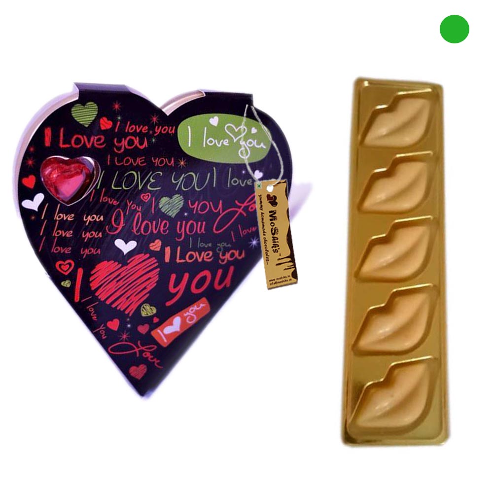 MoShik's 11 Heart Black Box and 5 Lips Combo - Moshiks