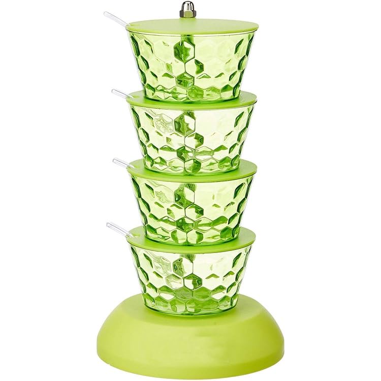 360 DEGREE ROTATING 4 LAYER PICKLE STAND - SL SHOPPING