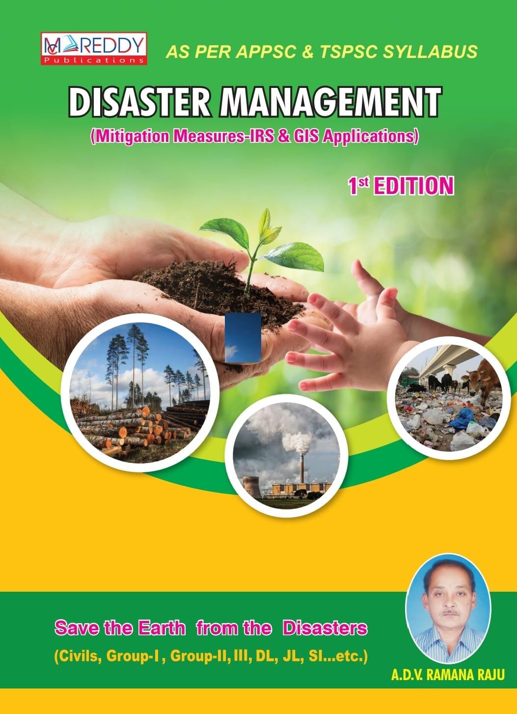 2024- Disaster Management Book By RAMANA RAJU (MC REDDY PUBLICATION) in ...