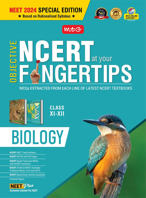 Objective NCERT Biology FINGERTIPS - NEET Books Edition 2024-2025 | MTG Objective NCERT Biology FINGERTIPS - NEET Books Edition 2024-2025 | MTG