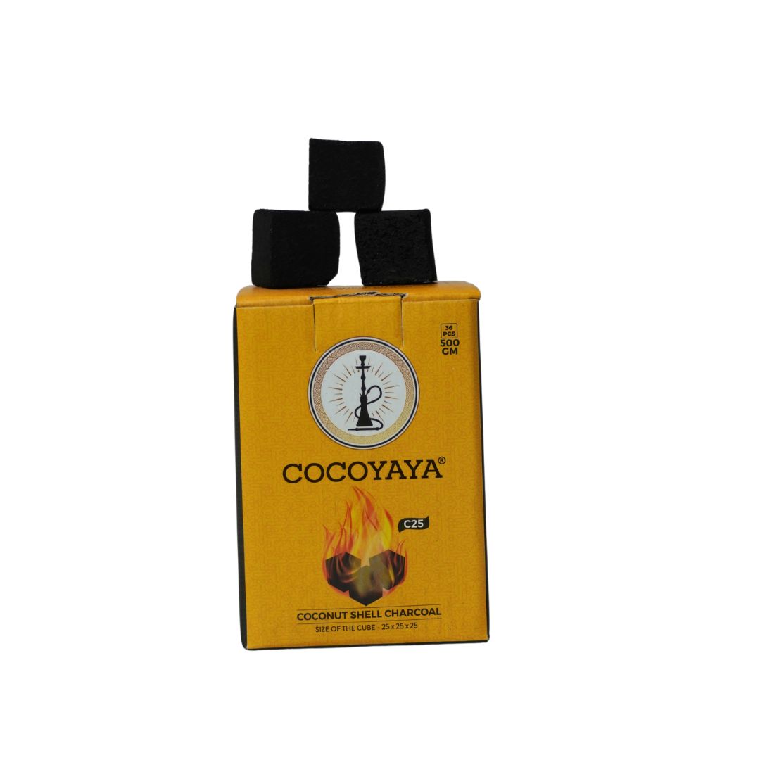 Cocoyaya Coconut Coal 1Kg - Premium Quality Charcoal