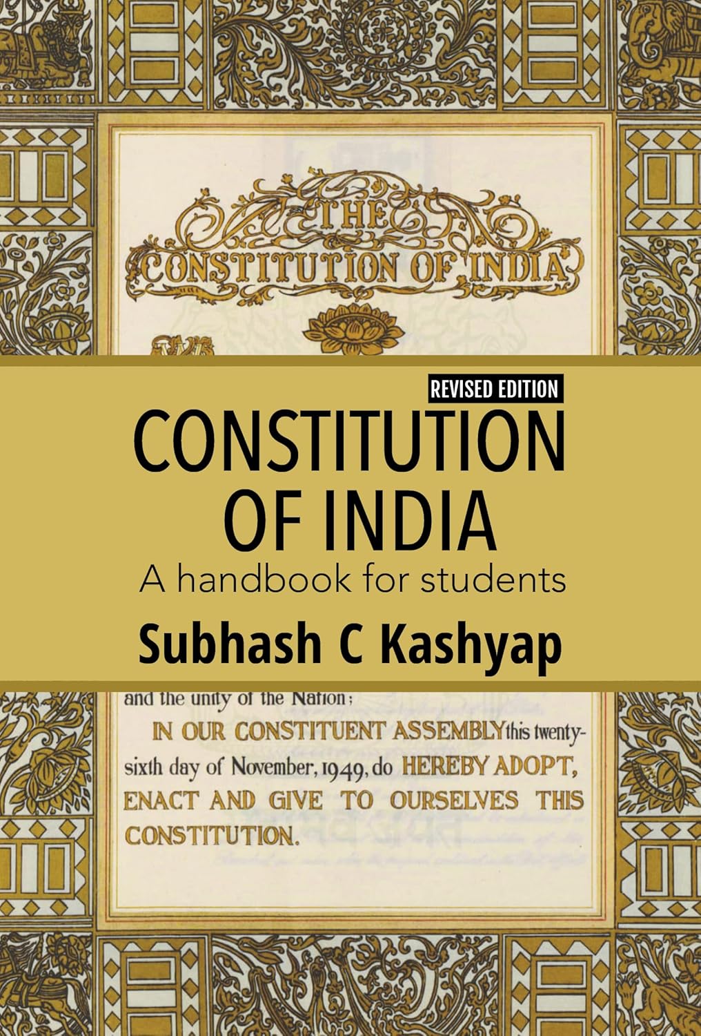 CONSTITUTION OF INDIA - A handbook for students
