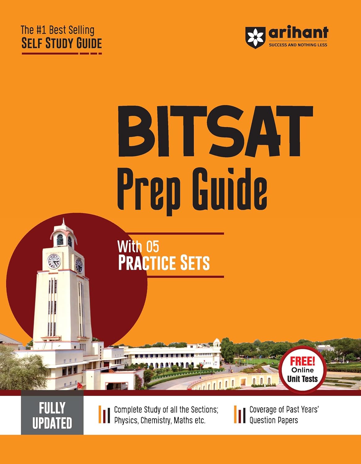 Arihant BITSAT Prep Guide (With 5 Practice Sets) 2024