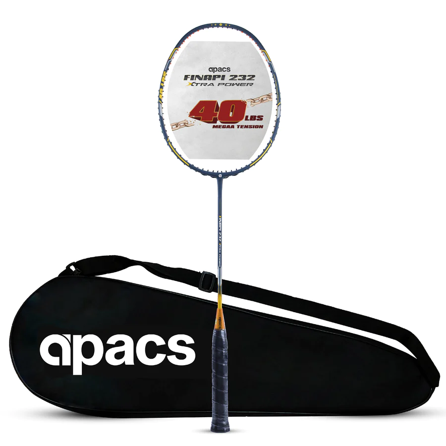 Apacs Finapi 232 Xtra Power Badminton Racquet - (Navy) - Warrior Sports ...