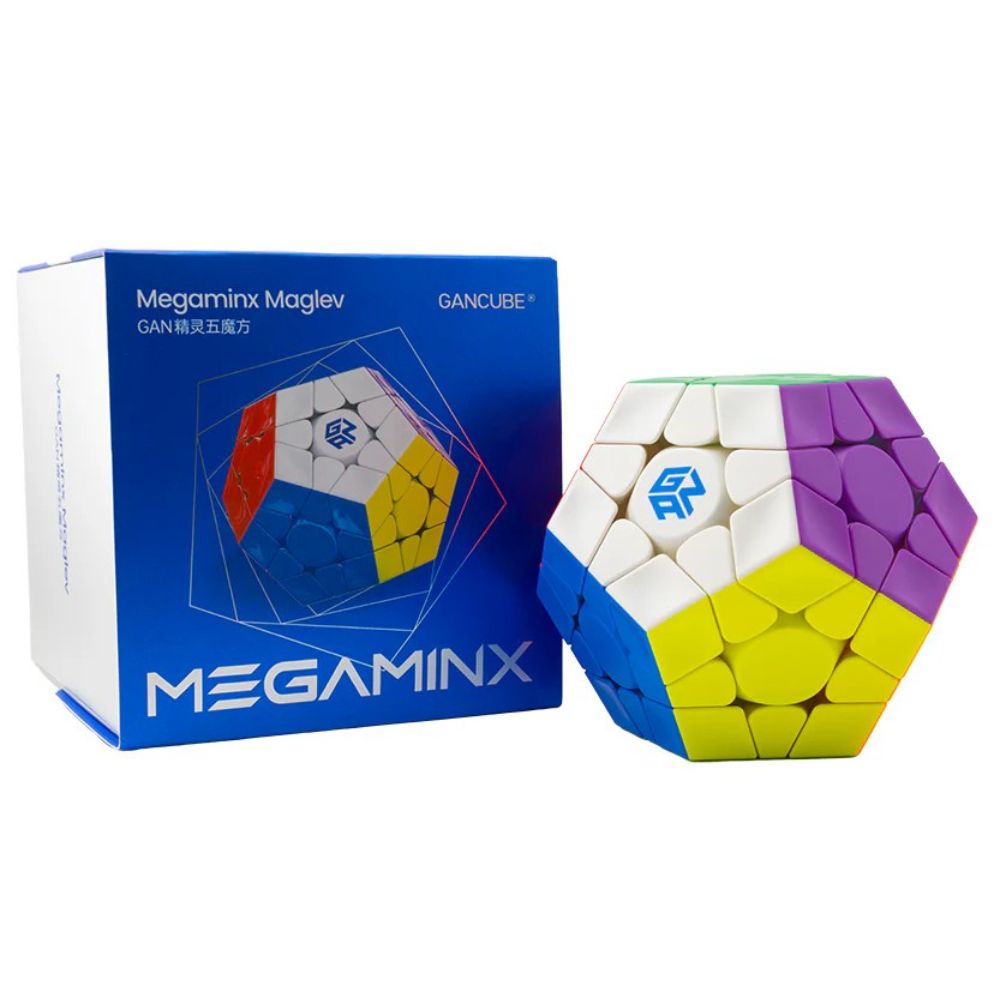 Shop GAN Megaminx V2 Grey Frosted - High Quality Puzzles