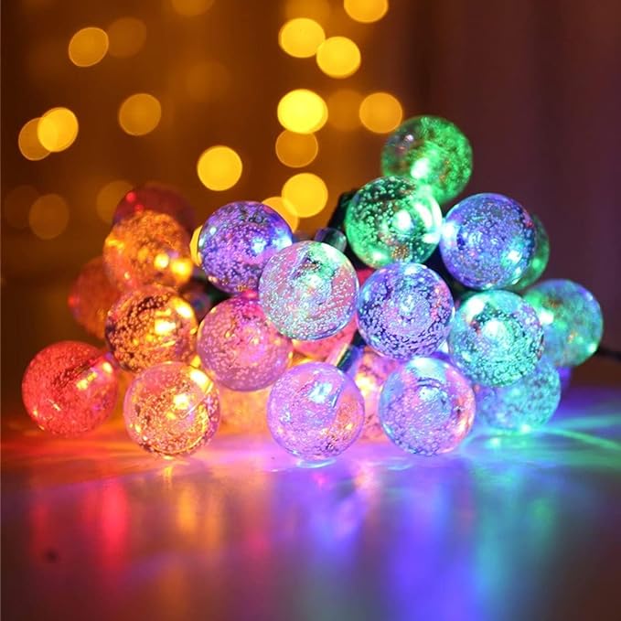 Crystal Ball String Lights - Life and Home