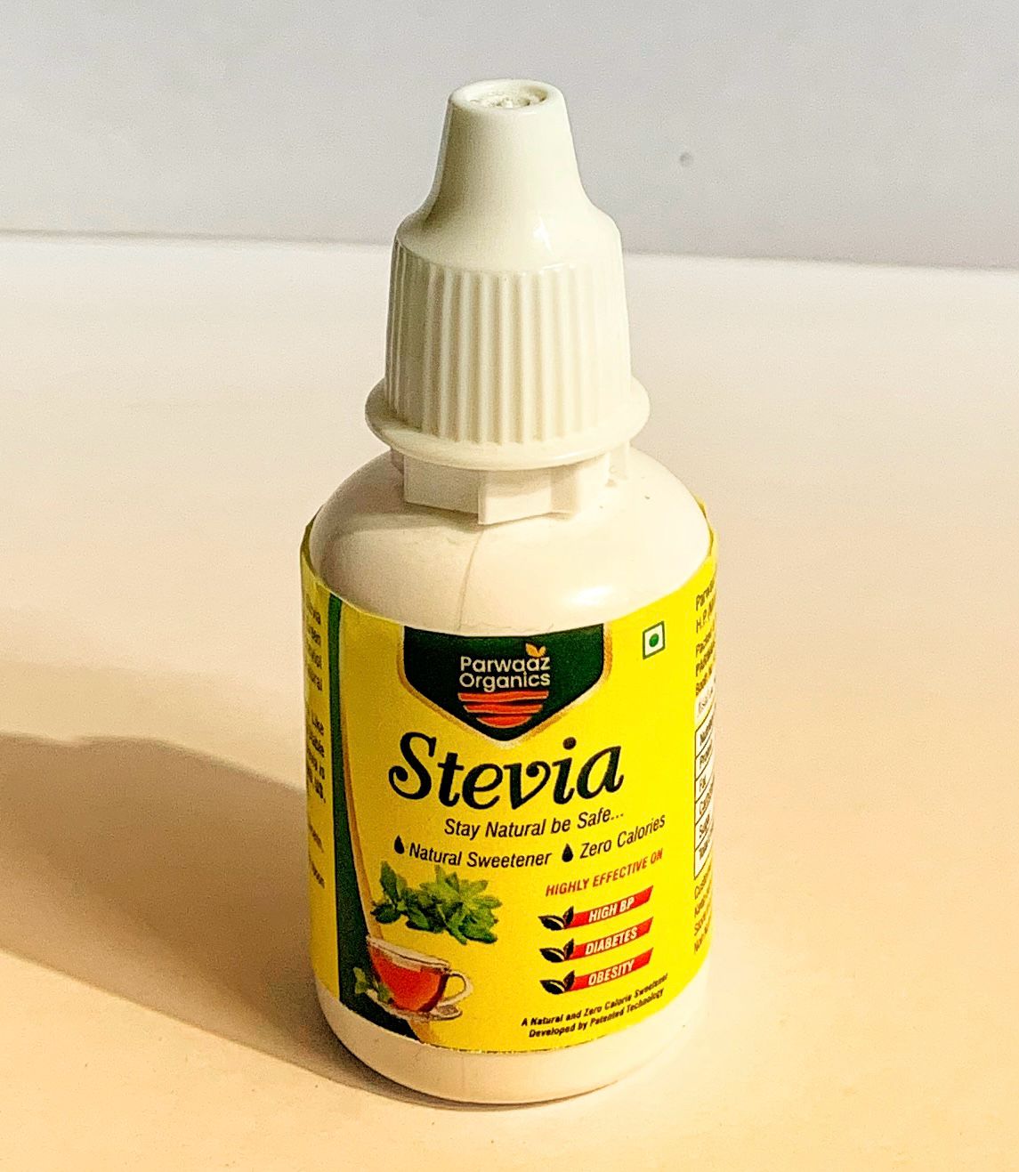 STEVIA DROPS - PARWAAZ ORGANICS NEW