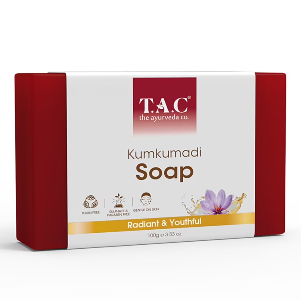 TAC AYURVEDIC KUMKUMADI SOAP - SL SHOPPING