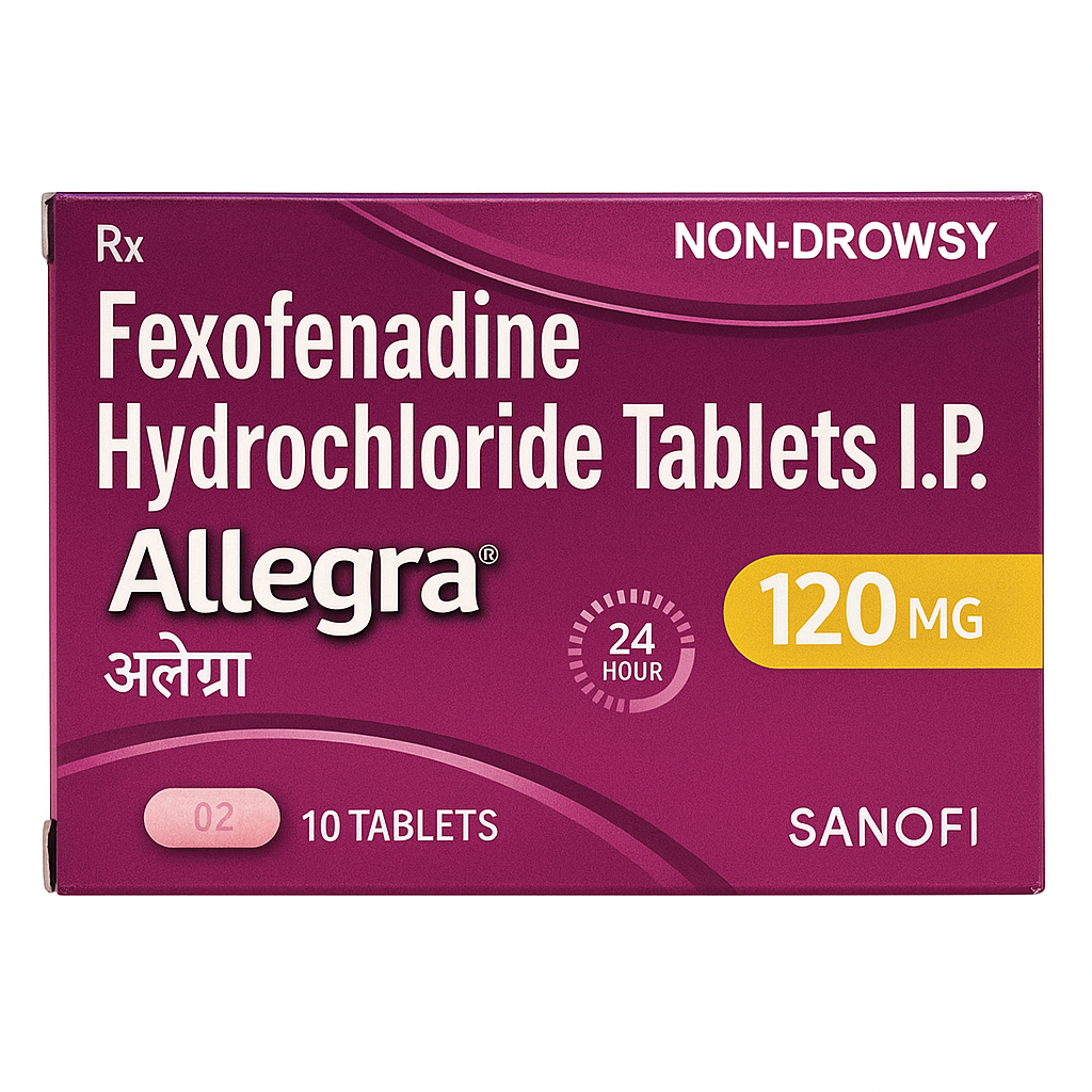Buy Allegra 120mg Tablet Online - Fast Delivery & Best Price