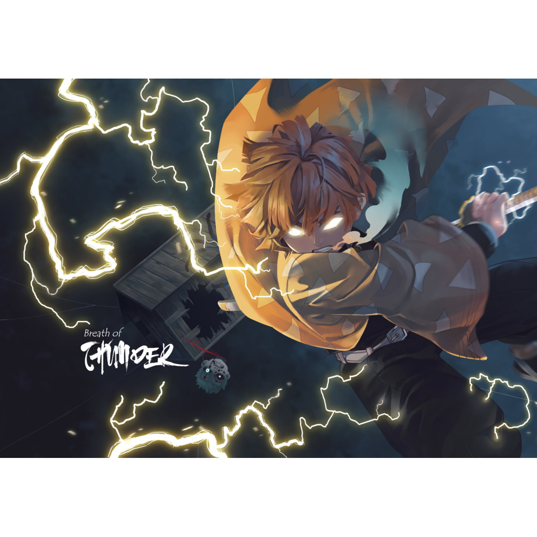 Zenitsu - Anime Poster India