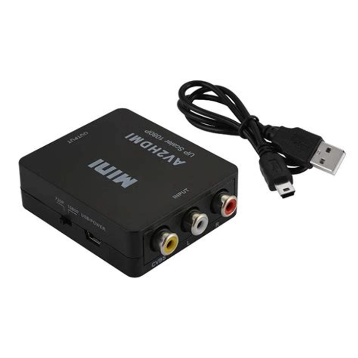HDMI to AV Converter for Old TV, HDMI to RCA Converter, HDMI to AV ...