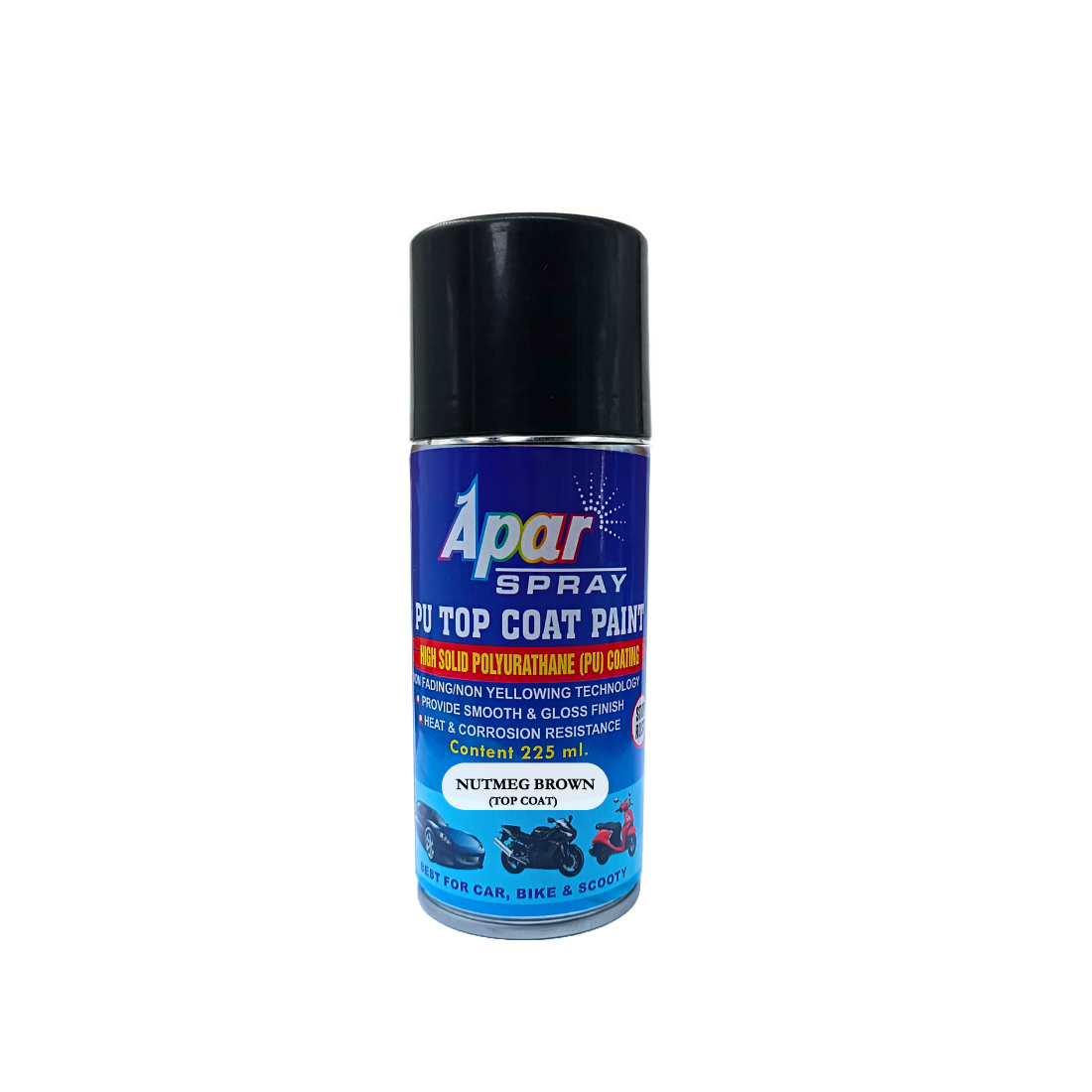 APARSPRAY PU Spray Paint Nutmeg Brown (RC Colour Name) Compatible for ...