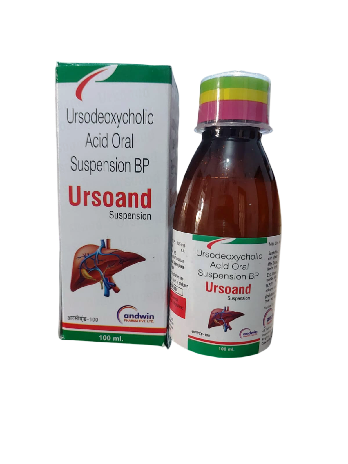 URSOAND SUS 100ML - Andwin Pharma Pvt Ltd
