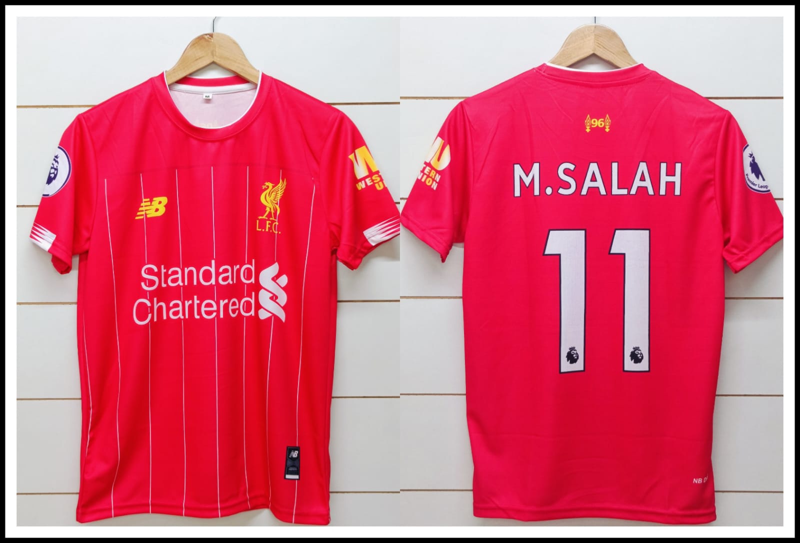 LIVERPOOL 2024-25 HOME SALAH RED COLOR HALF SLEEVE SUBLIMATION - Elite ...