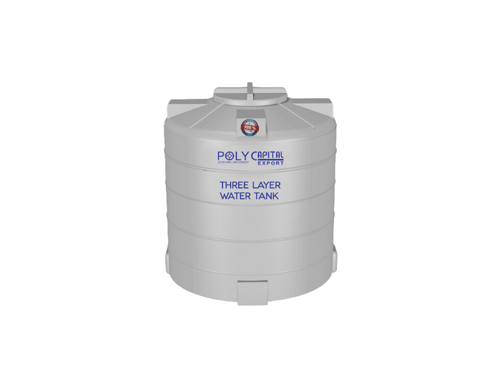 Poly Capital Water Tank 1000ltr 3 Layer White - IHDC